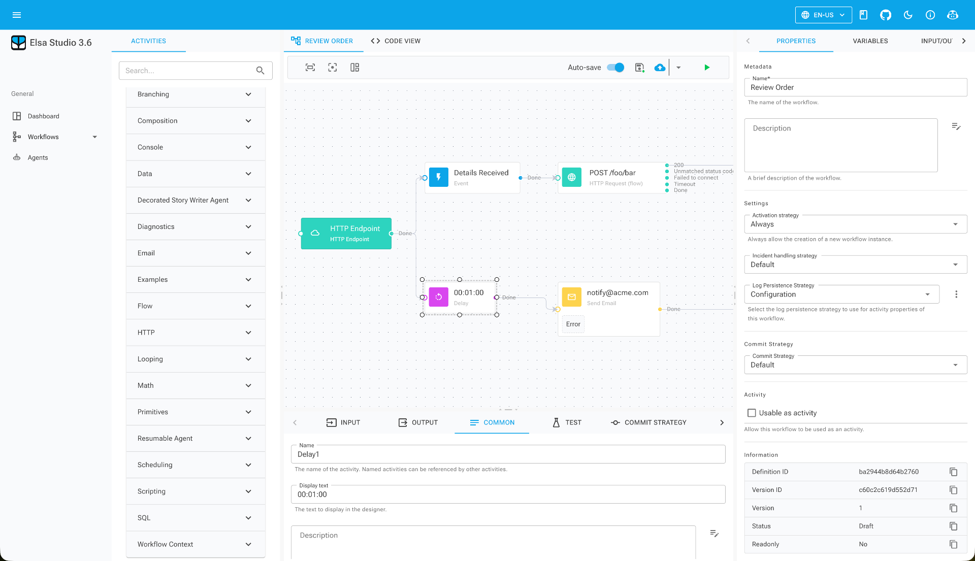 Elsa Workflows - The Workflow Engine for .NET